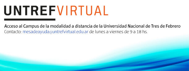 Universidad Nacional de Tres de Febrero [Validación de usuario]